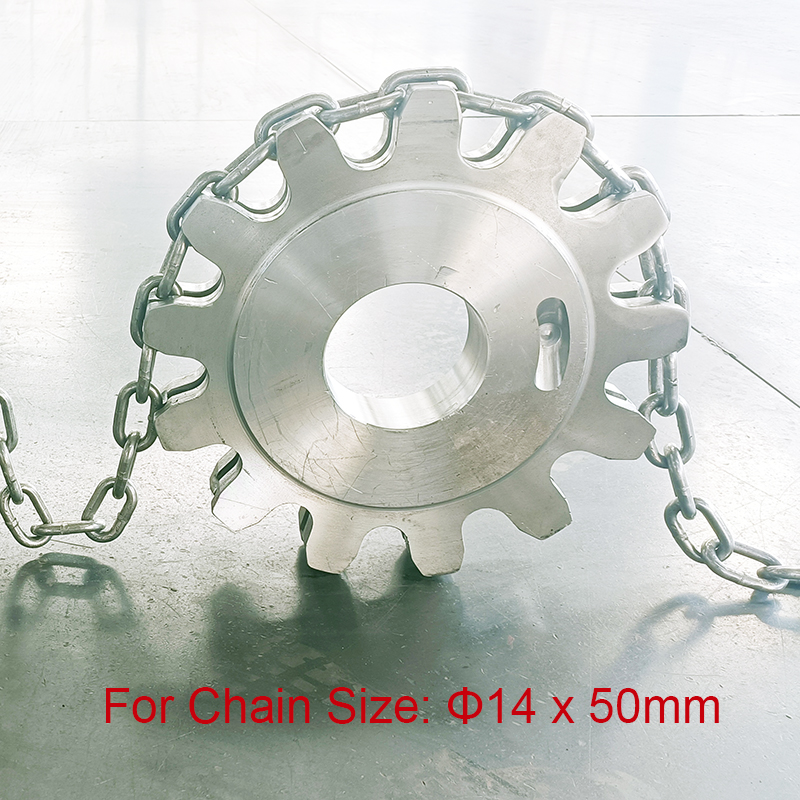 China Round Link Chain Sprockets – for 14*50mm Round Link Chain Bucket ...