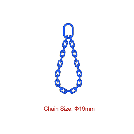 China Grade 100 (G100) Chain Slings – Dia 19mm EN 818-4 Endless Sling ...