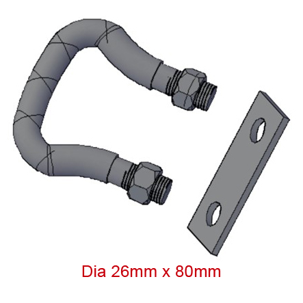 China Chain Shackles – Dia 26mm x 80mm Din 5699 Chain Connector factory ...
