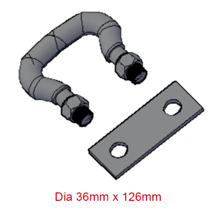 China Chain Shackles – Dia 36mm x 126mm Din 745 Chain Connector factory ...